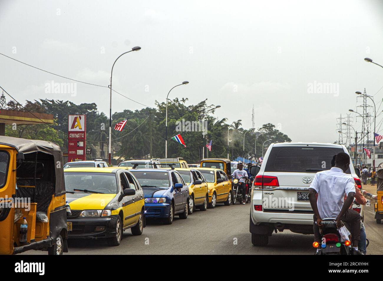 Liberia monrovia city view hi-res stock photography and images - Alamy