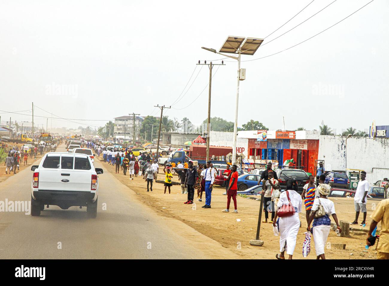 Liberia monrovia city view hi-res stock photography and images - Alamy