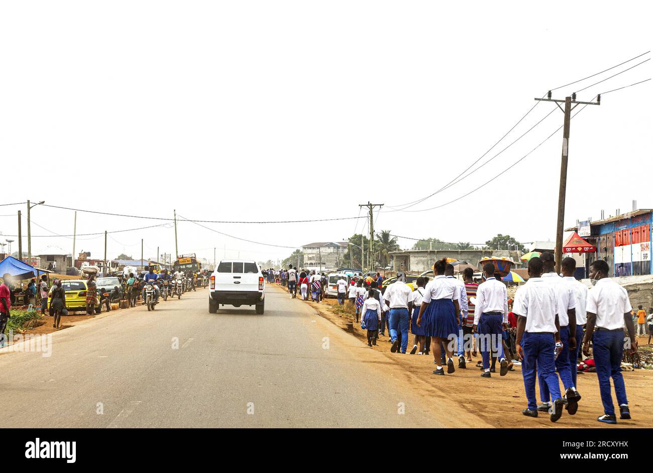 Liberia monrovia city view hi-res stock photography and images - Alamy