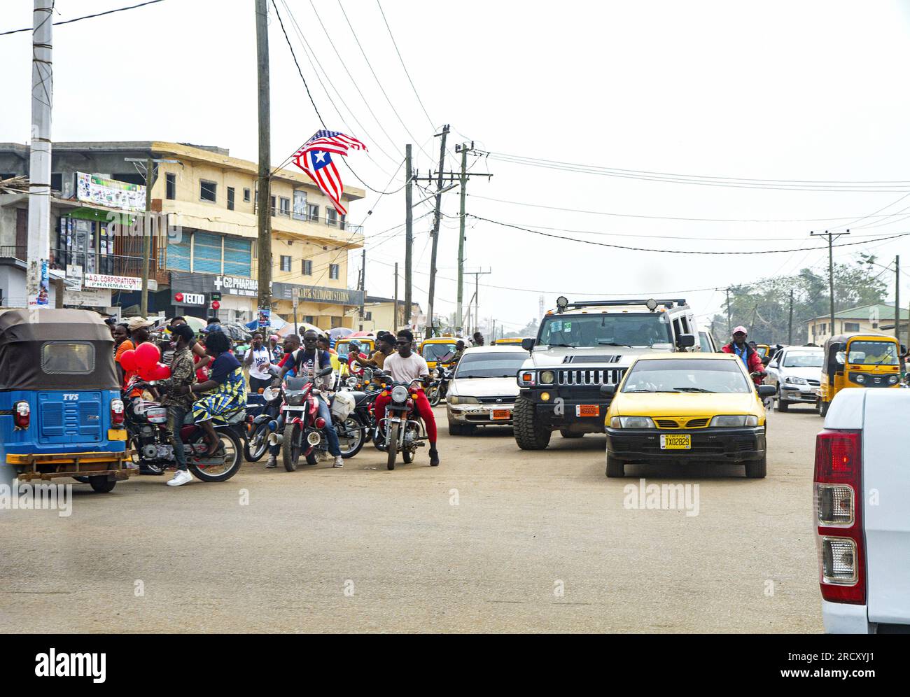 Liberia monrovia city view hi-res stock photography and images - Alamy