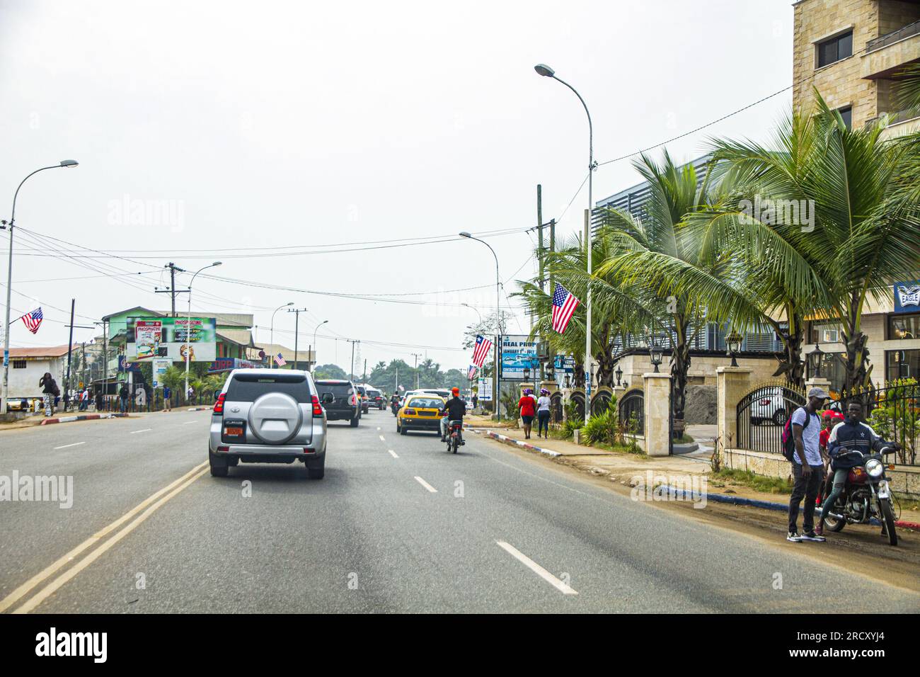 Liberia monrovia city view hi-res stock photography and images - Alamy
