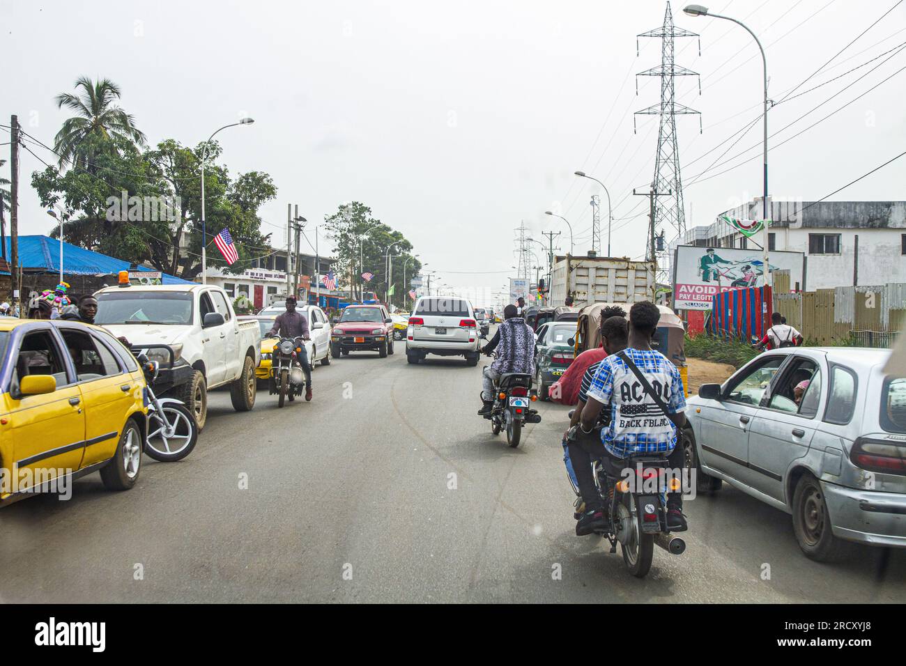 Liberia monrovia city view hi-res stock photography and images - Alamy