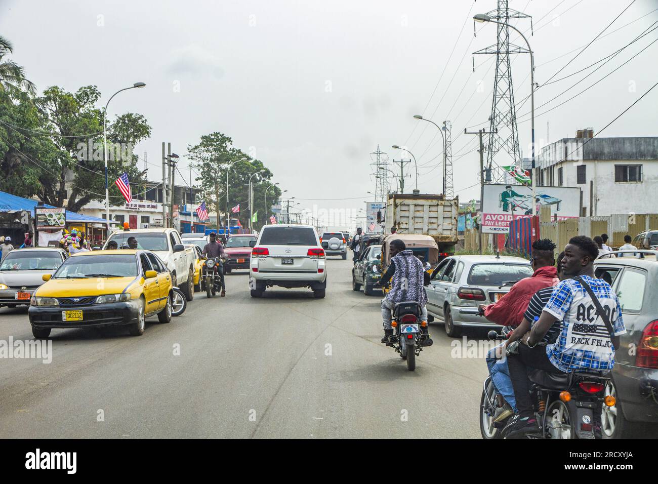 Liberia monrovia city view hi-res stock photography and images - Alamy