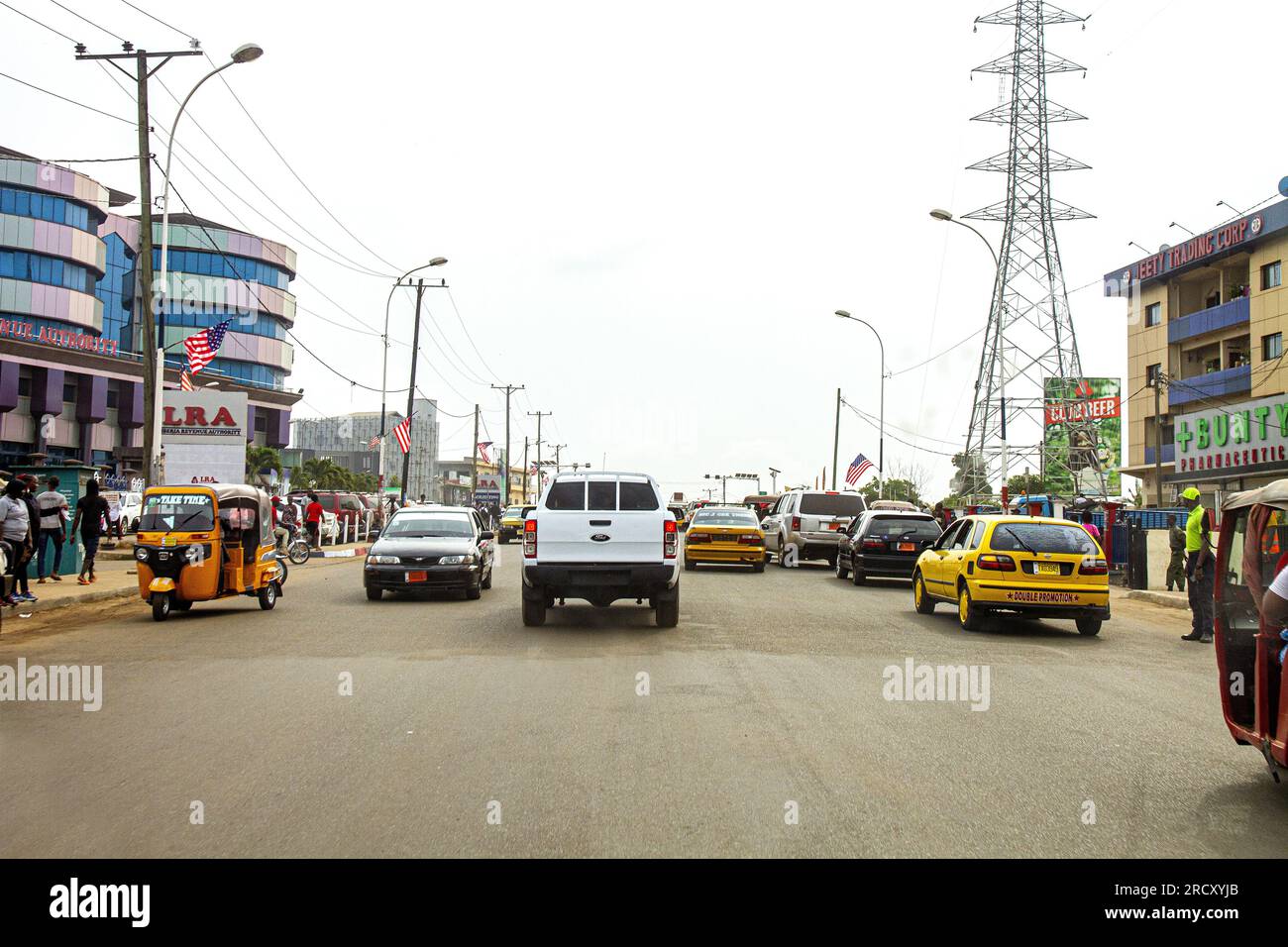Liberia monrovia city view hi-res stock photography and images - Alamy