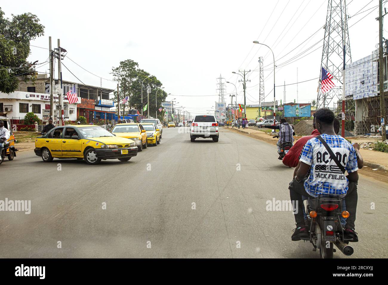 Liberia monrovia city view hi-res stock photography and images - Alamy