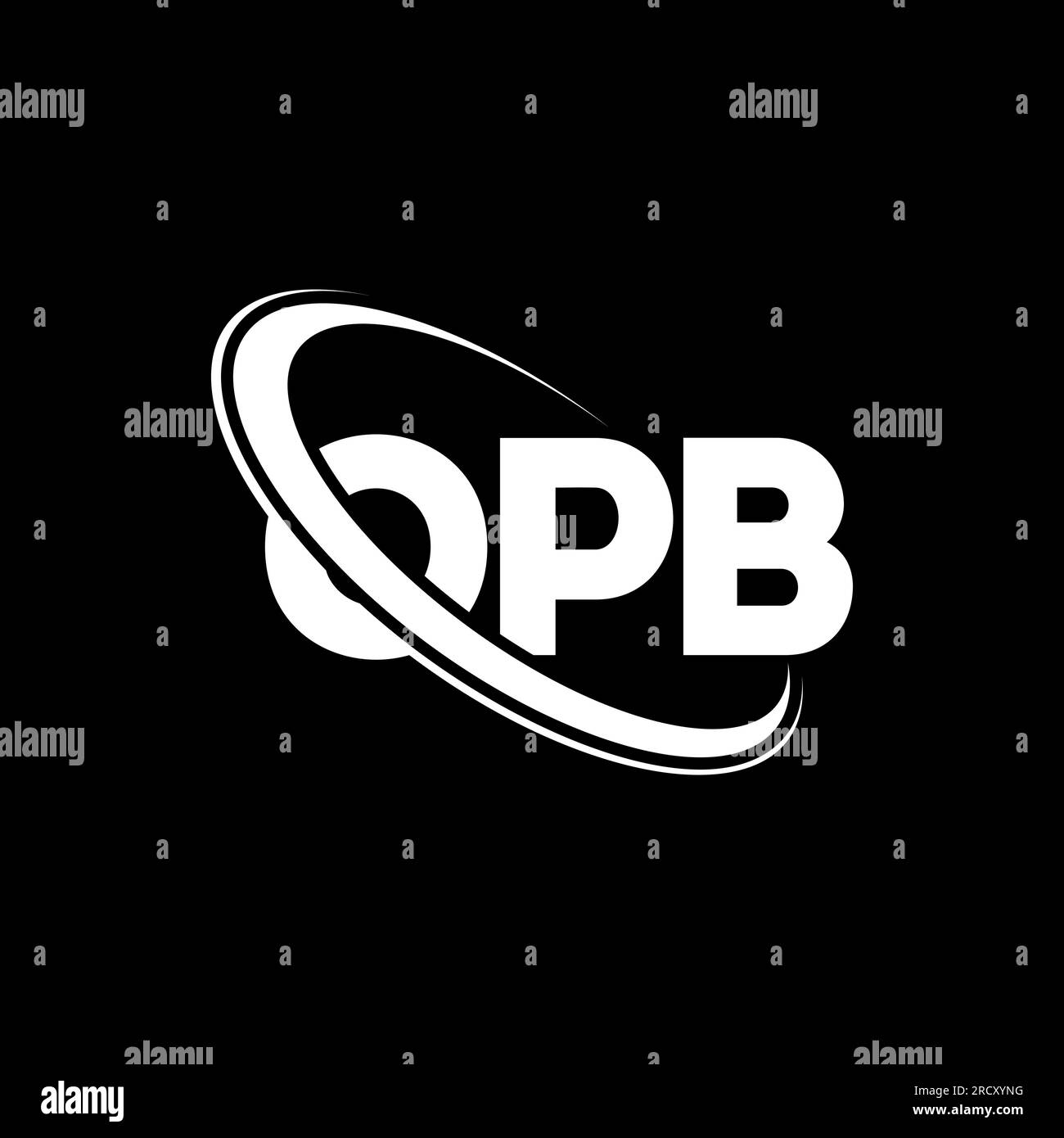 Opb logo design hi-res stock photography and images - Alamy