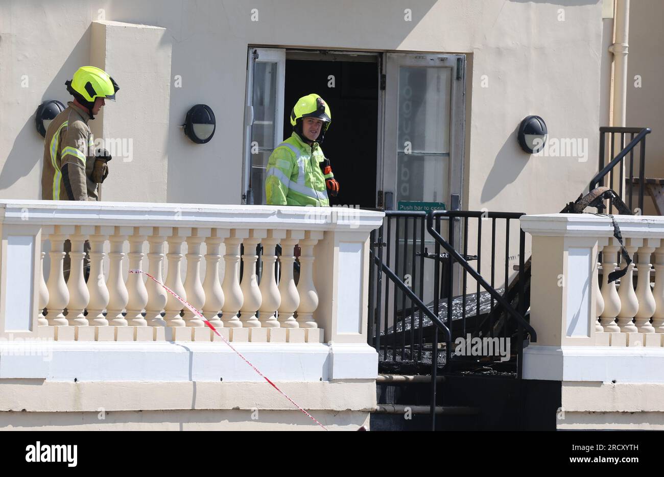 Royal albion hotel fire 2023 hi-res stock photography and images - Alamy