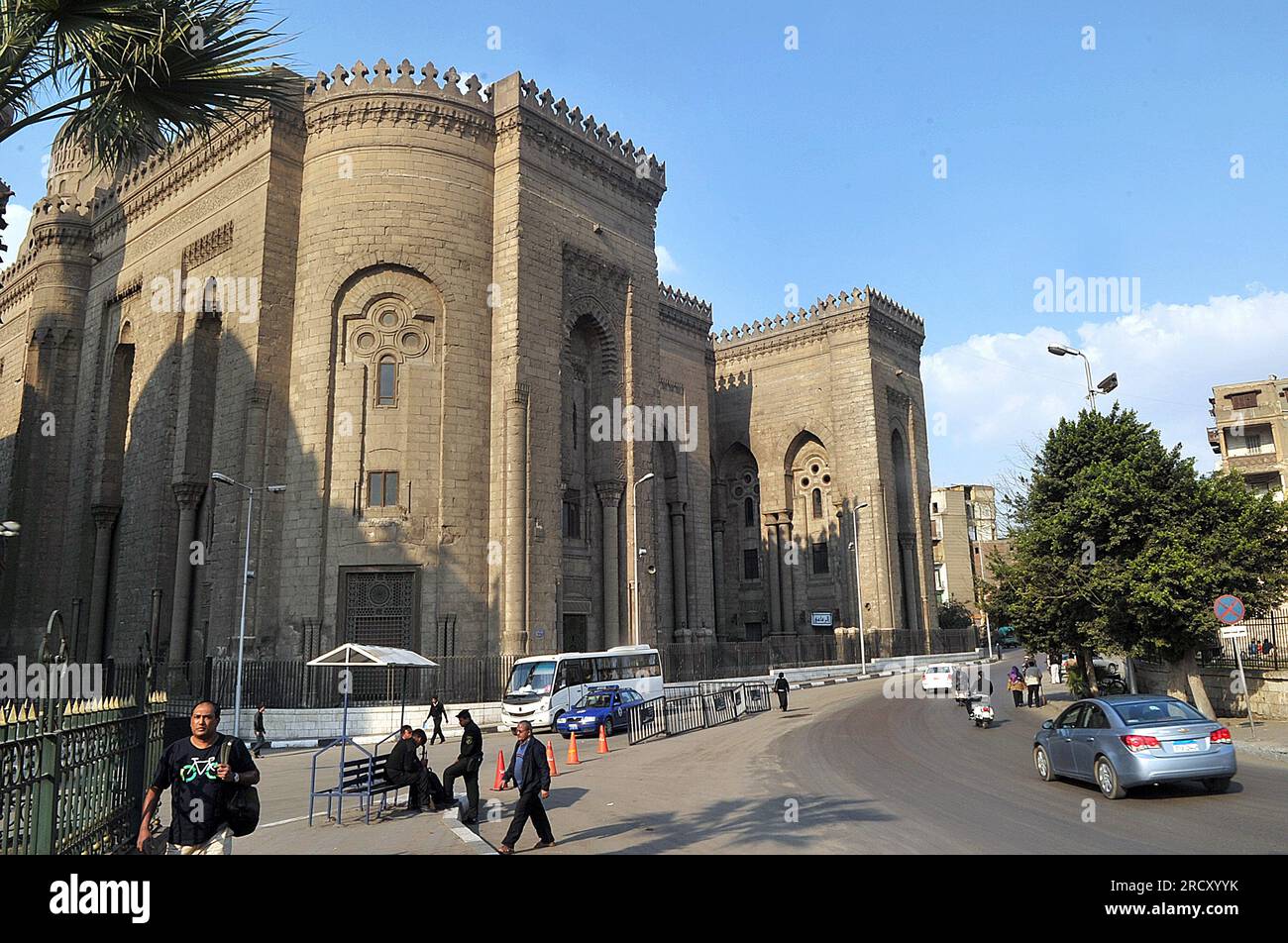 The Al-Rifai mosque where the tombs of Sheikh Ali Abu Shubbak, Sheikh ...