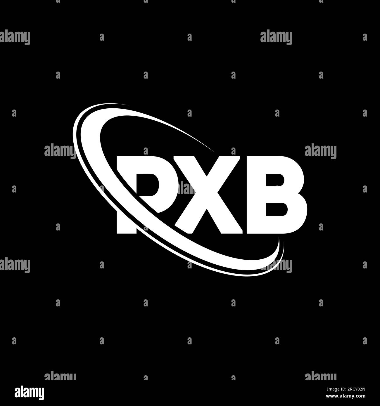 Pxb logo design hi-res stock photography and images - Alamy