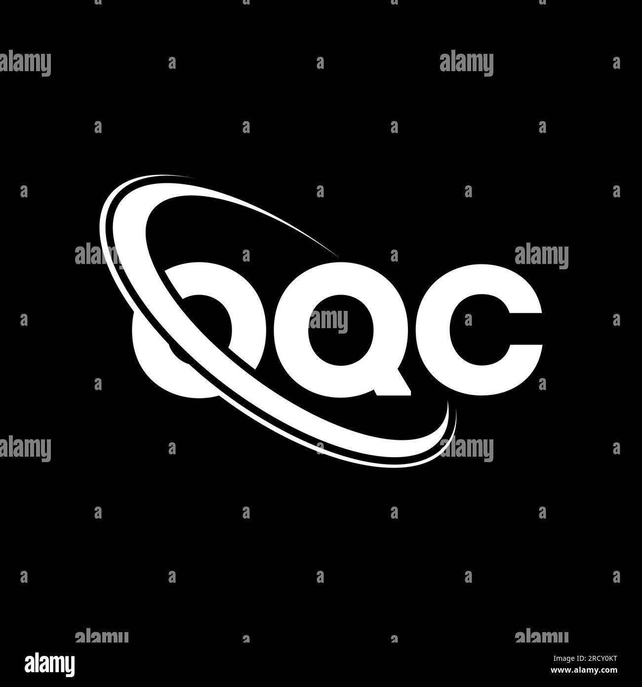 OQC logo. OQC letter. OQC letter logo design. Initials OQC logo linked ...
