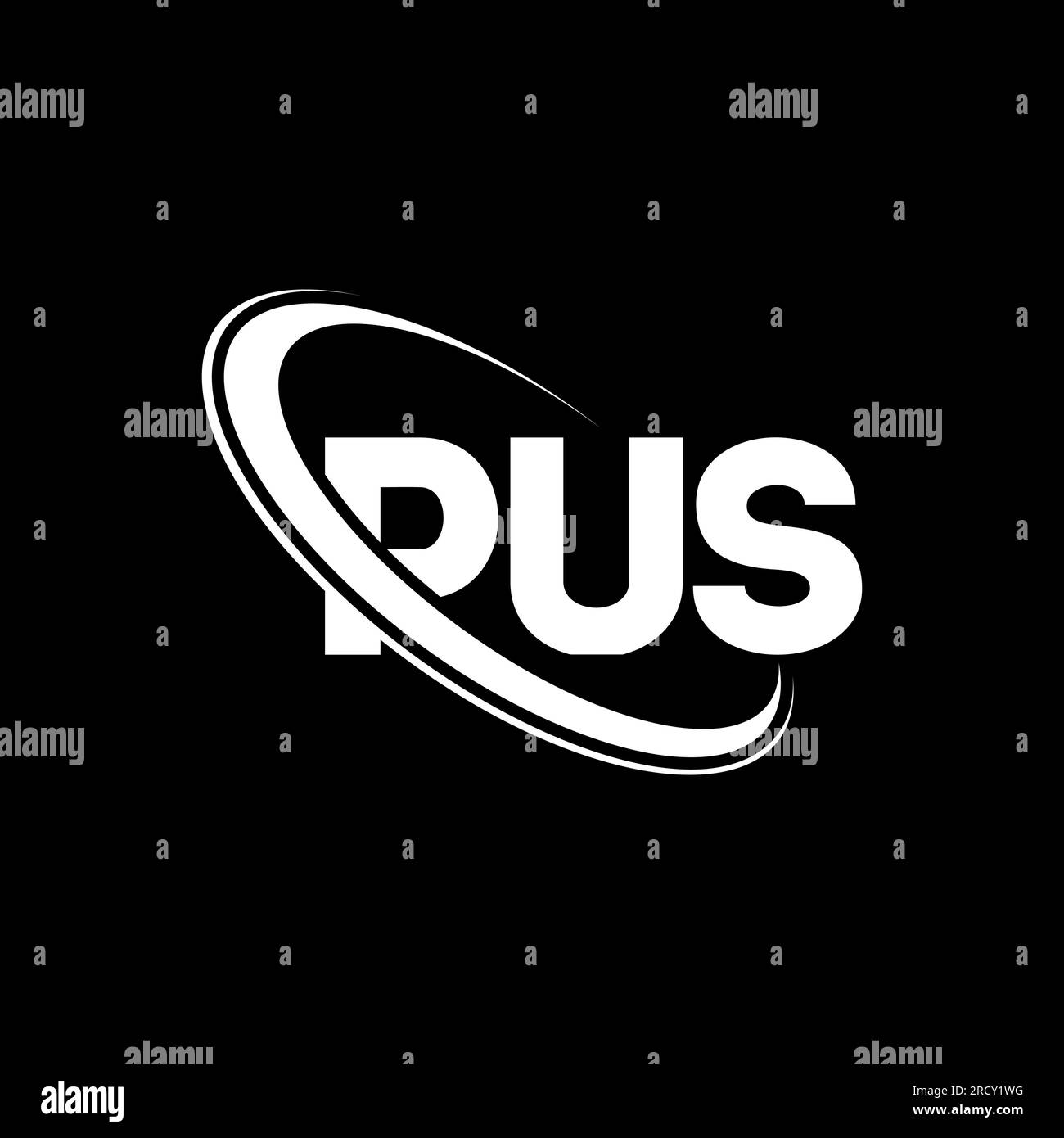 Pus logo design hi-res stock photography and images - Alamy