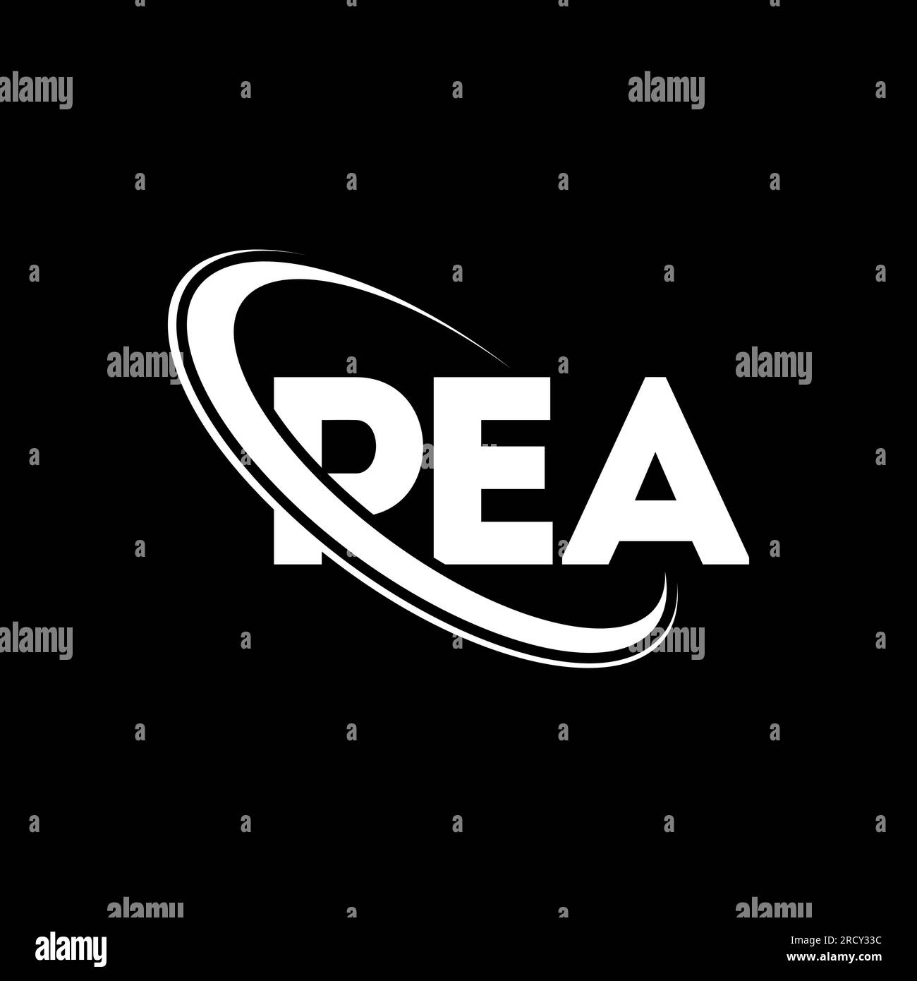 Pea circle logo Stock Vector Images - Alamy