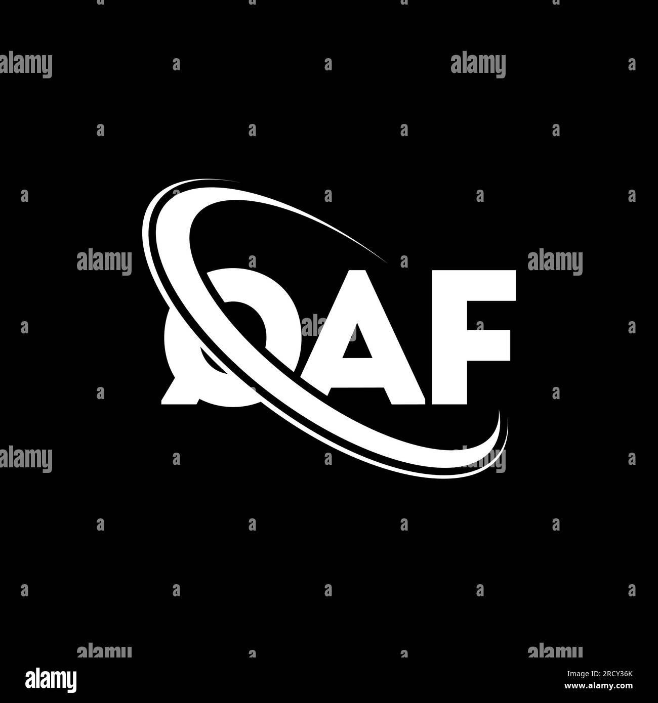 Qaf business logo hi-res stock photography and images - Alamy