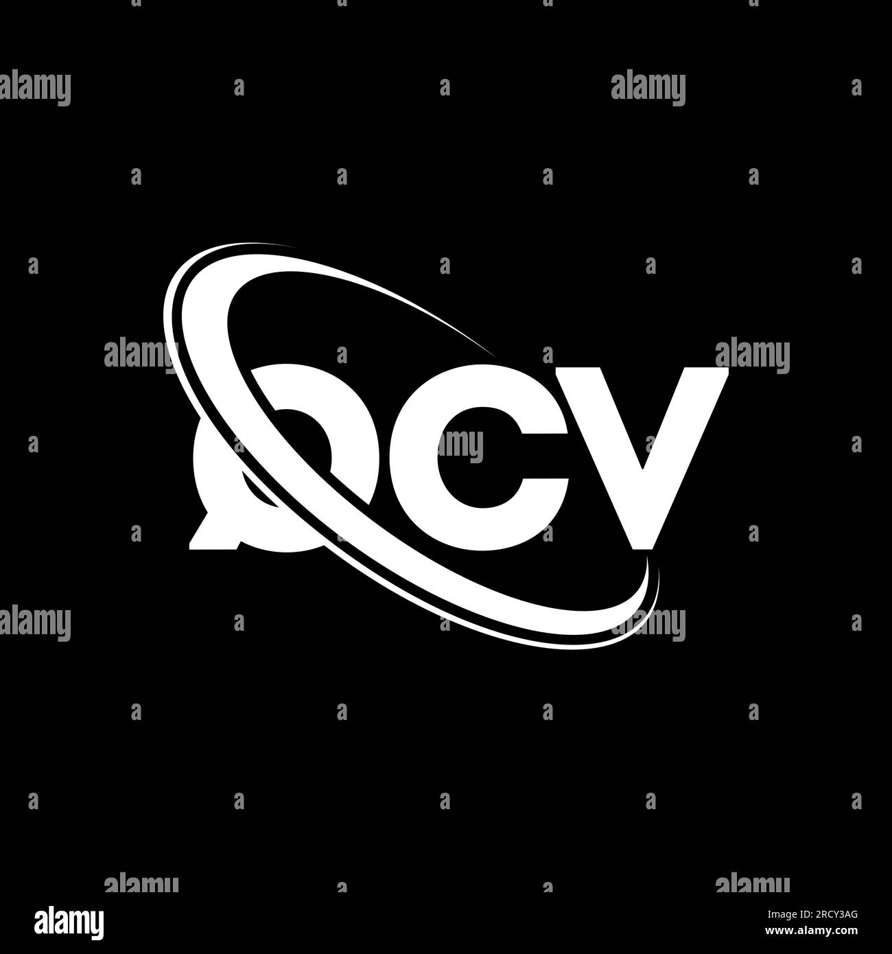 Qcv font Stock Vector Images - Alamy
