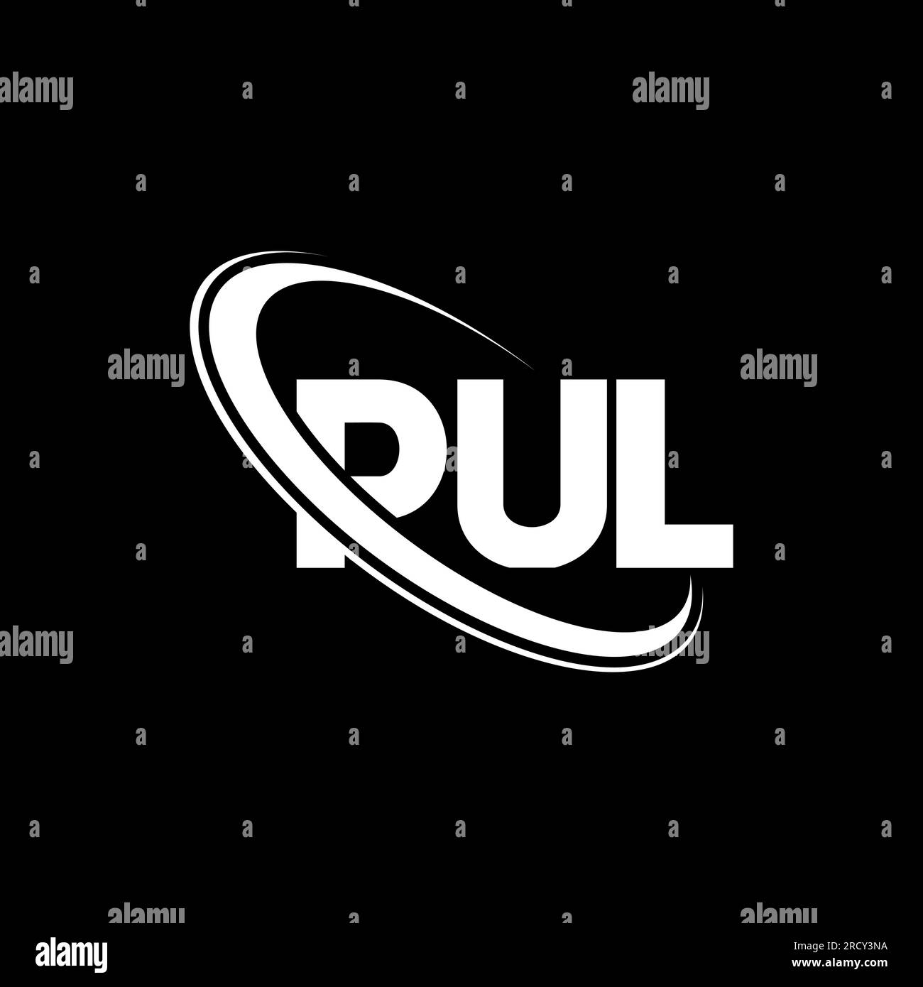 Pul minimalist logo Stock Vector Images - Alamy