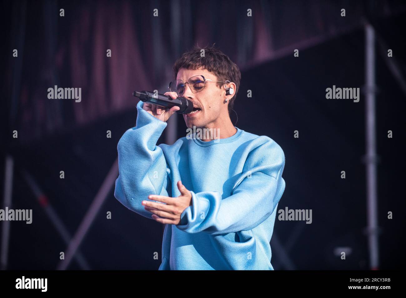 Sen Senra performing at Festival Cruïlla, Barcelona 5 Jul. 2023 ...