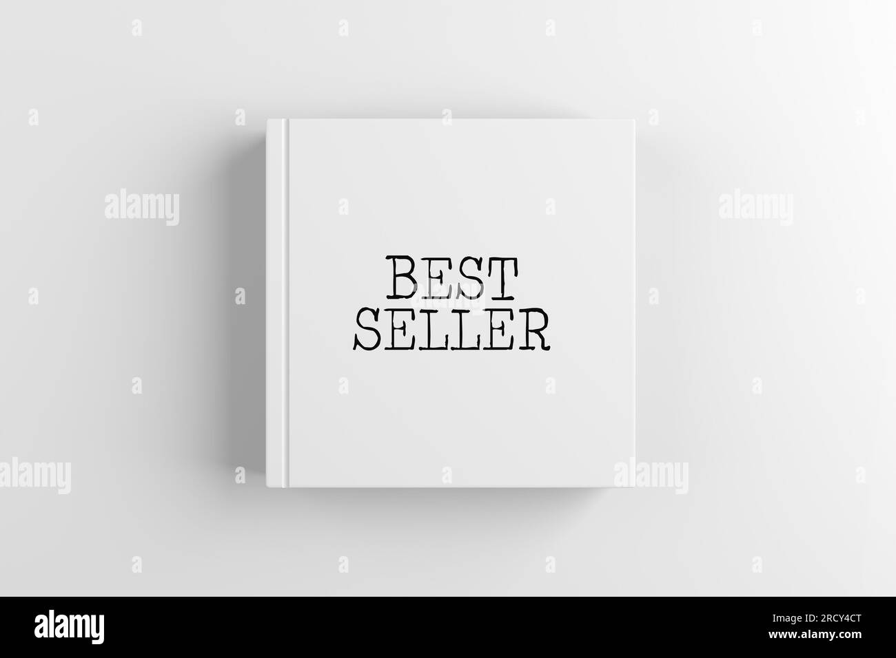 Book Cover with the word best seller on white background. Best seller ...