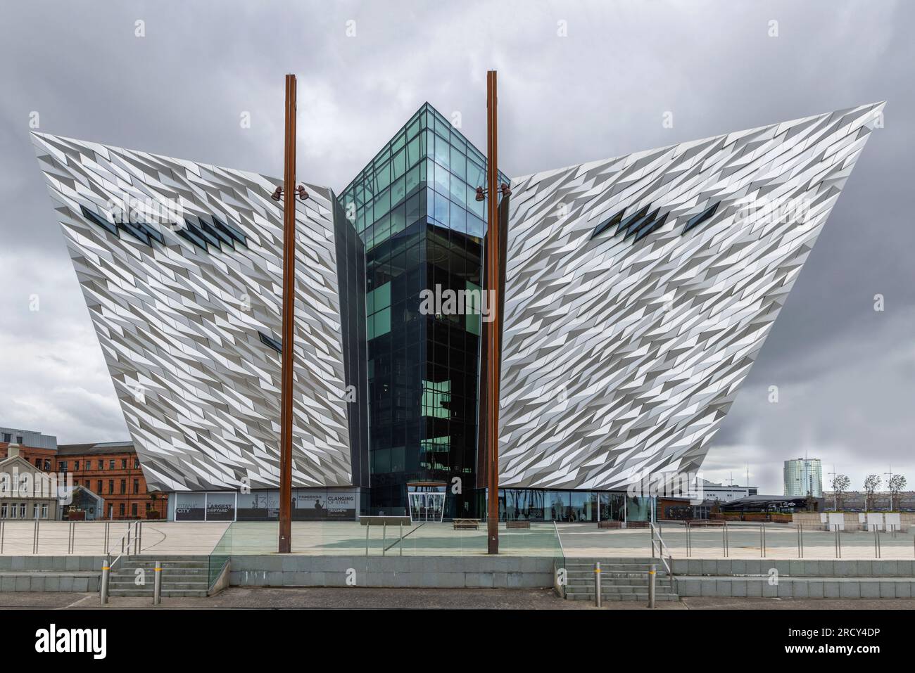 Titanic Building, seen from the rear, located on the site of the former ...