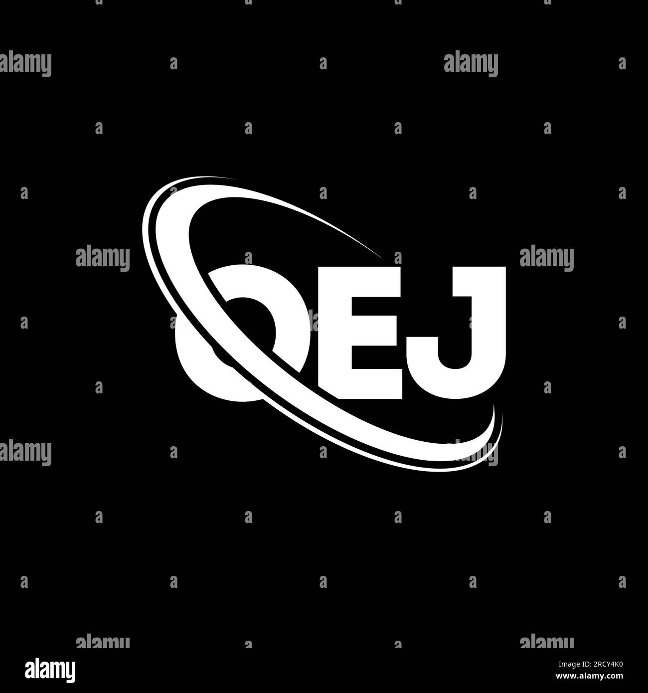 Oej logo design hi-res stock photography and images - Alamy