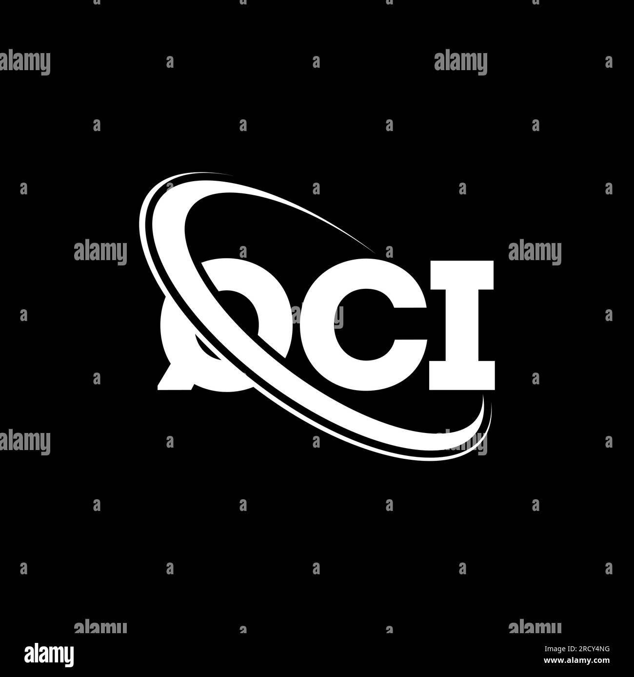 Qci logo design hi-res stock photography and images - Alamy