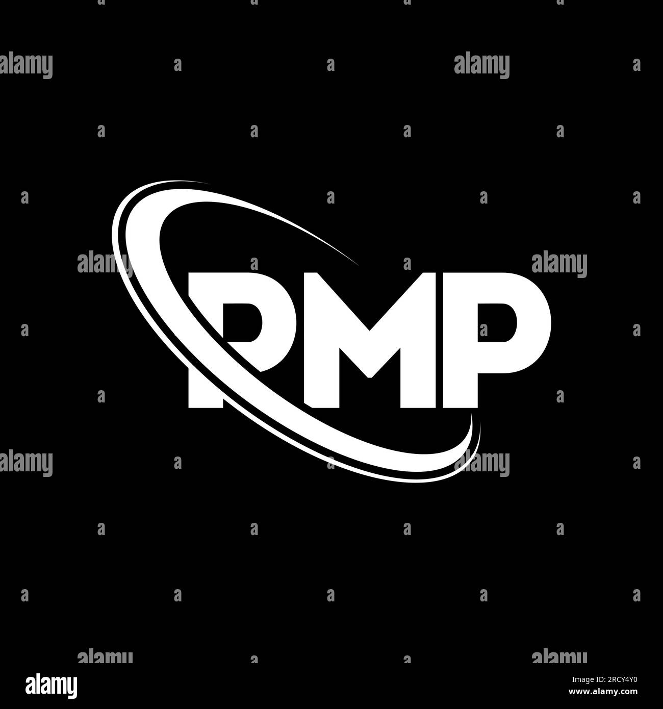 PMP logo. PMP letter. PMP letter logo design. Initials PMP logo linked ...