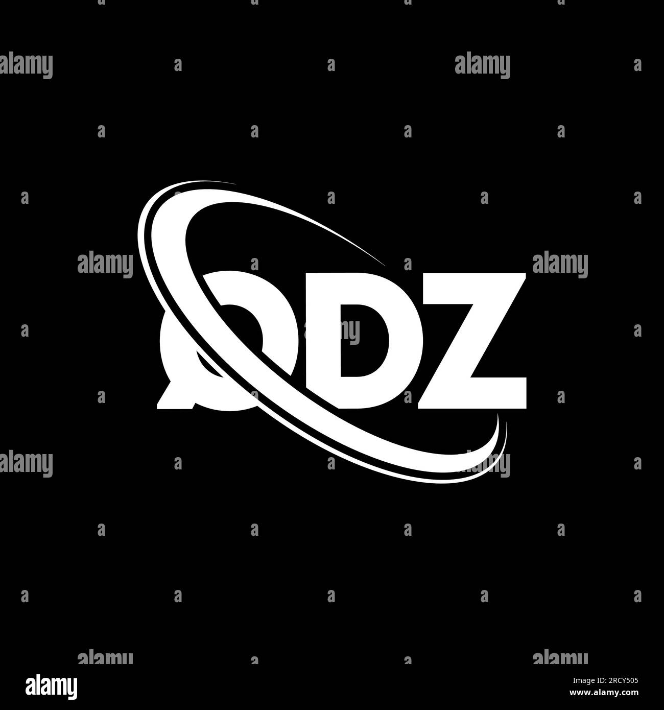Qdz technology logo Stock Vector Images - Alamy