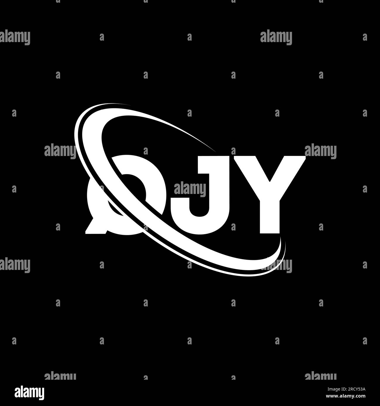 Qjy logo design hi-res stock photography and images - Alamy