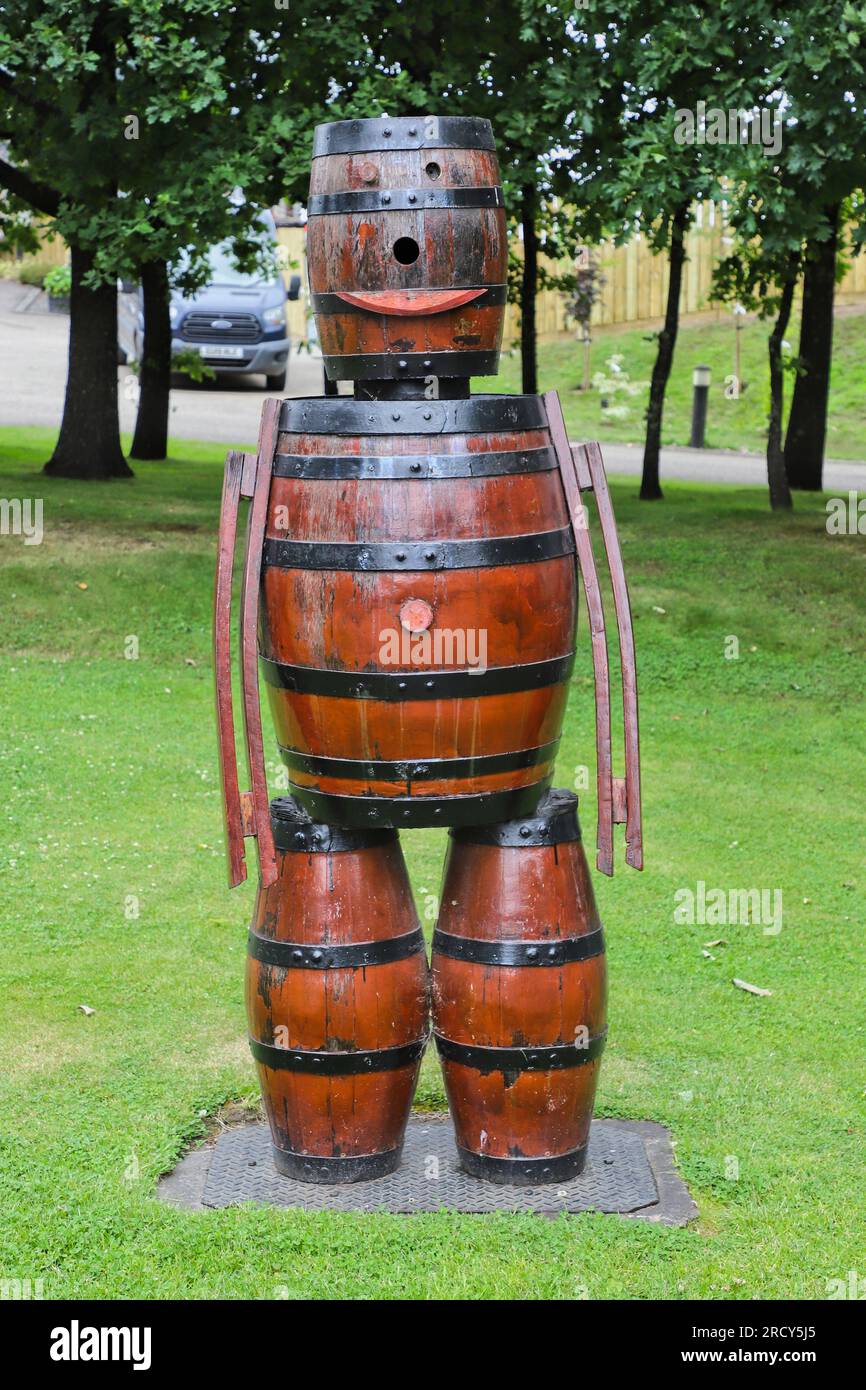 The barrel man hi-res stock photography and images - Alamy