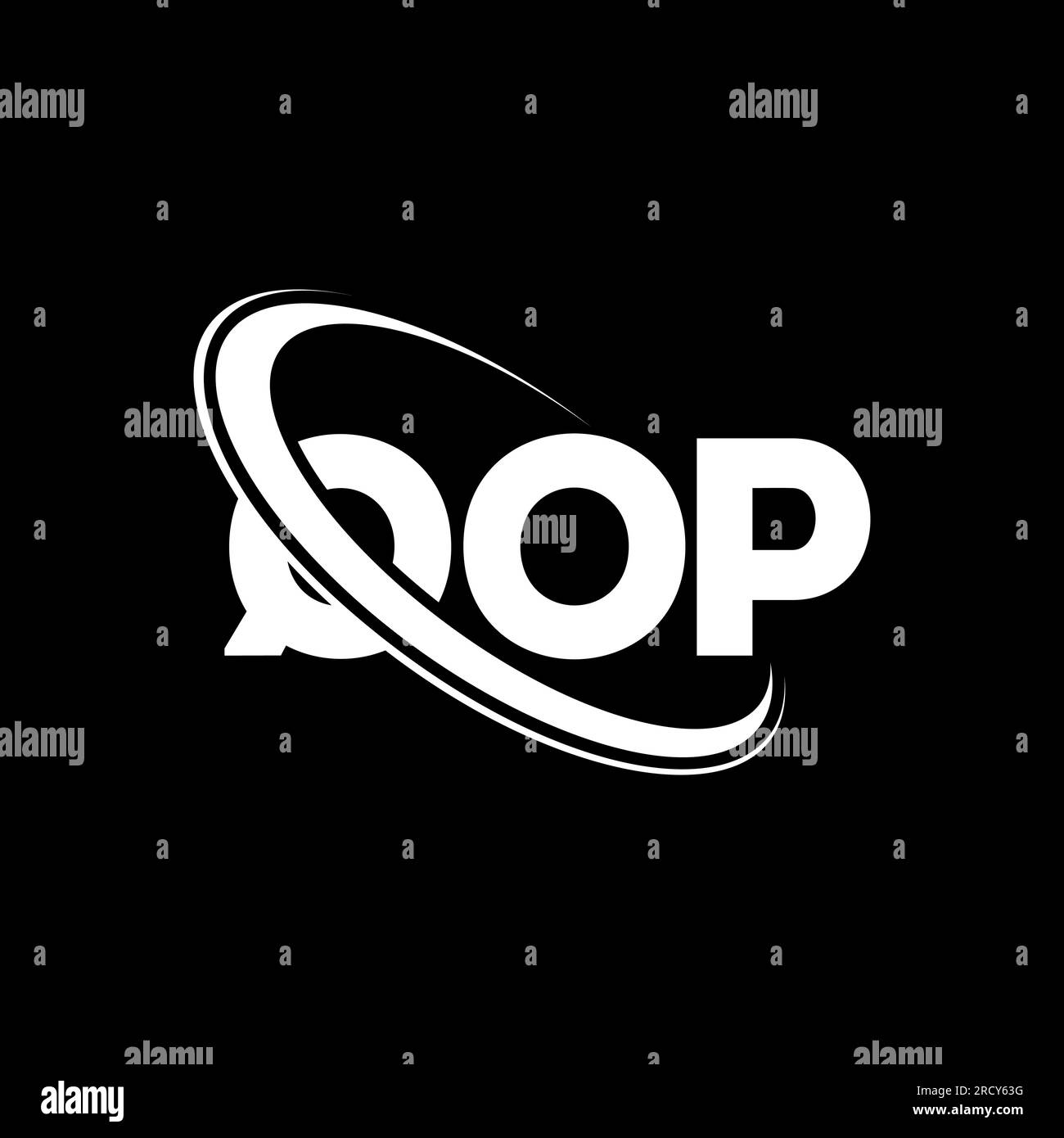 Qop logo design hi-res stock photography and images - Alamy