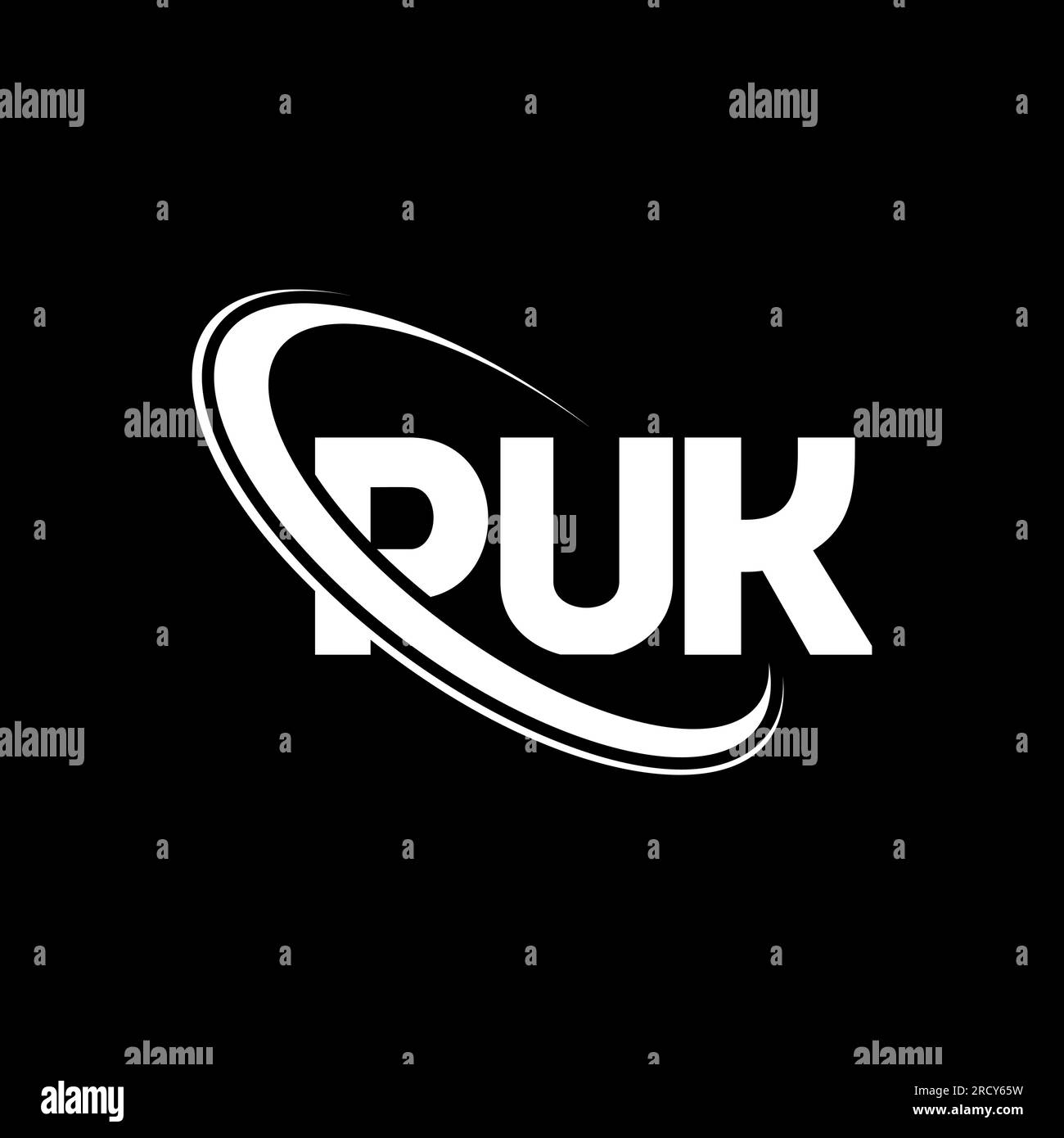 Puk logo design hi-res stock photography and images - Alamy