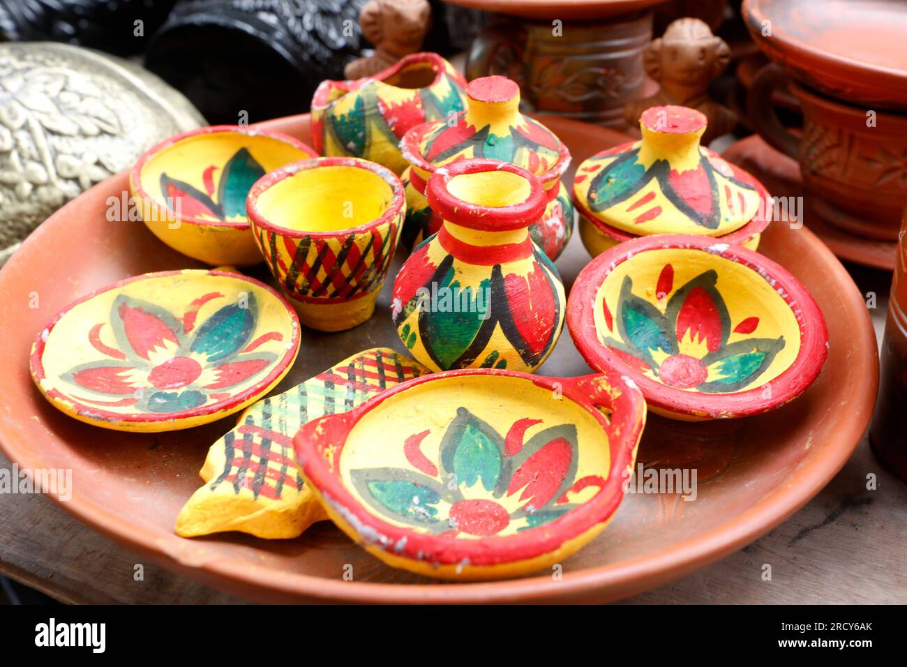 Dhaka, Bangladesh - July 17, 2023: The biggest market traditional ...