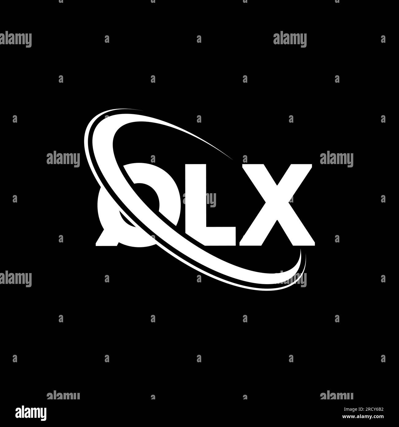 Qlx logo design hi-res stock photography and images - Alamy