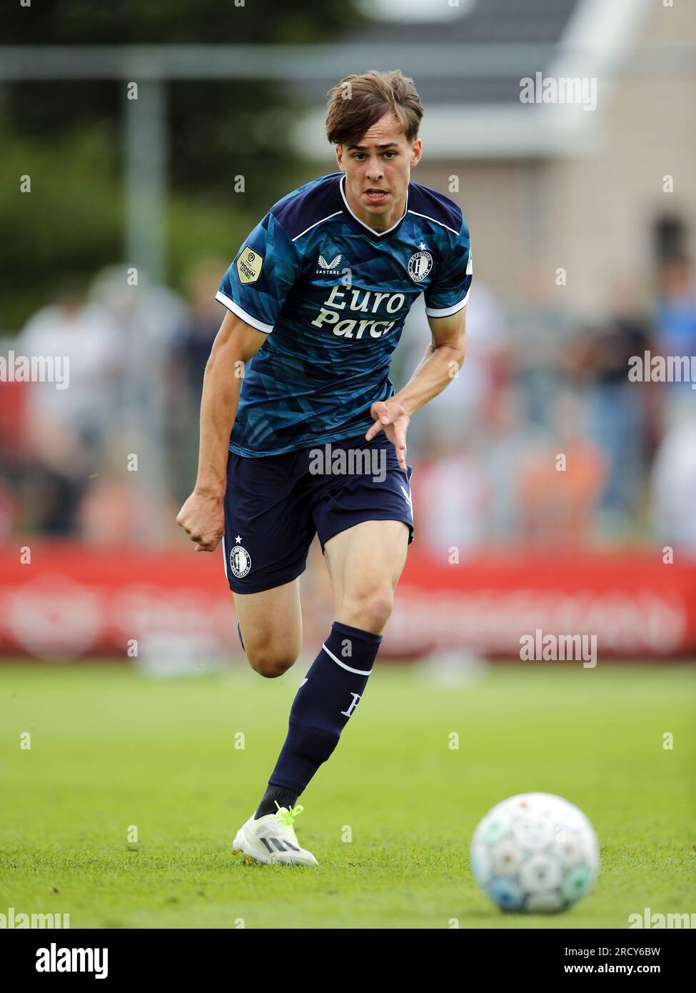 BARENDRECHT - leo Sauer of Feyenoord during the friendly match between ...