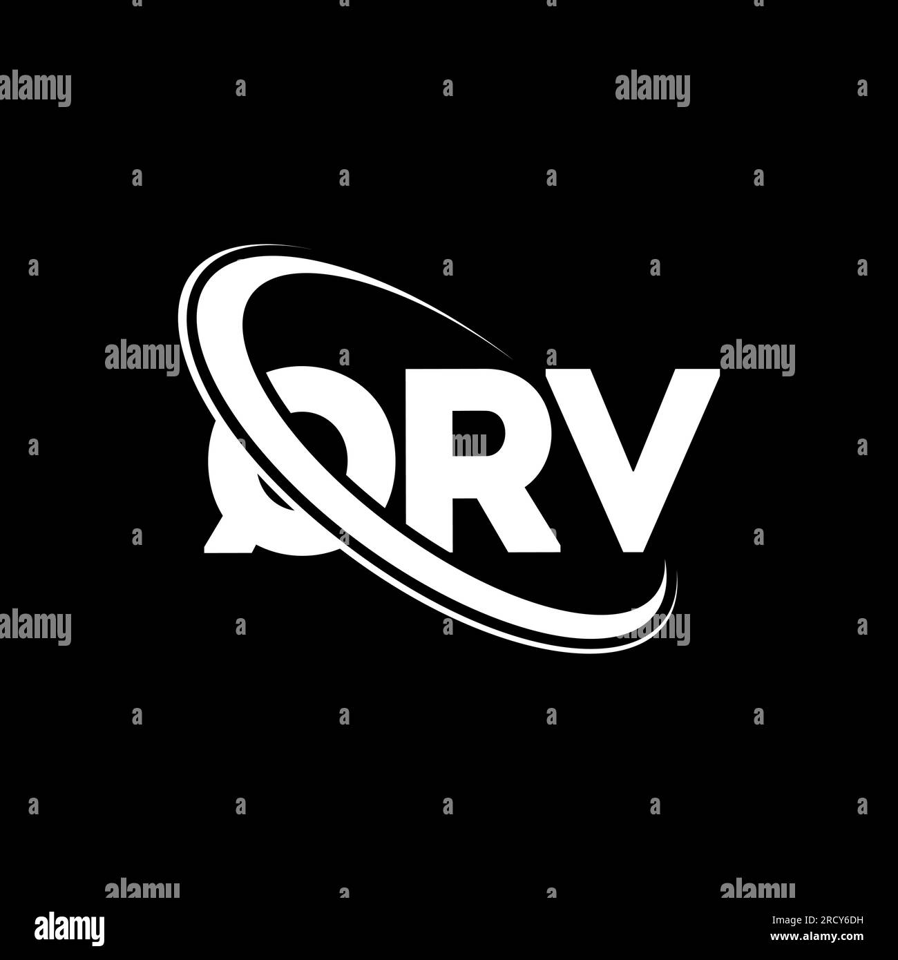 Qrv logo Stock Vector Images - Alamy