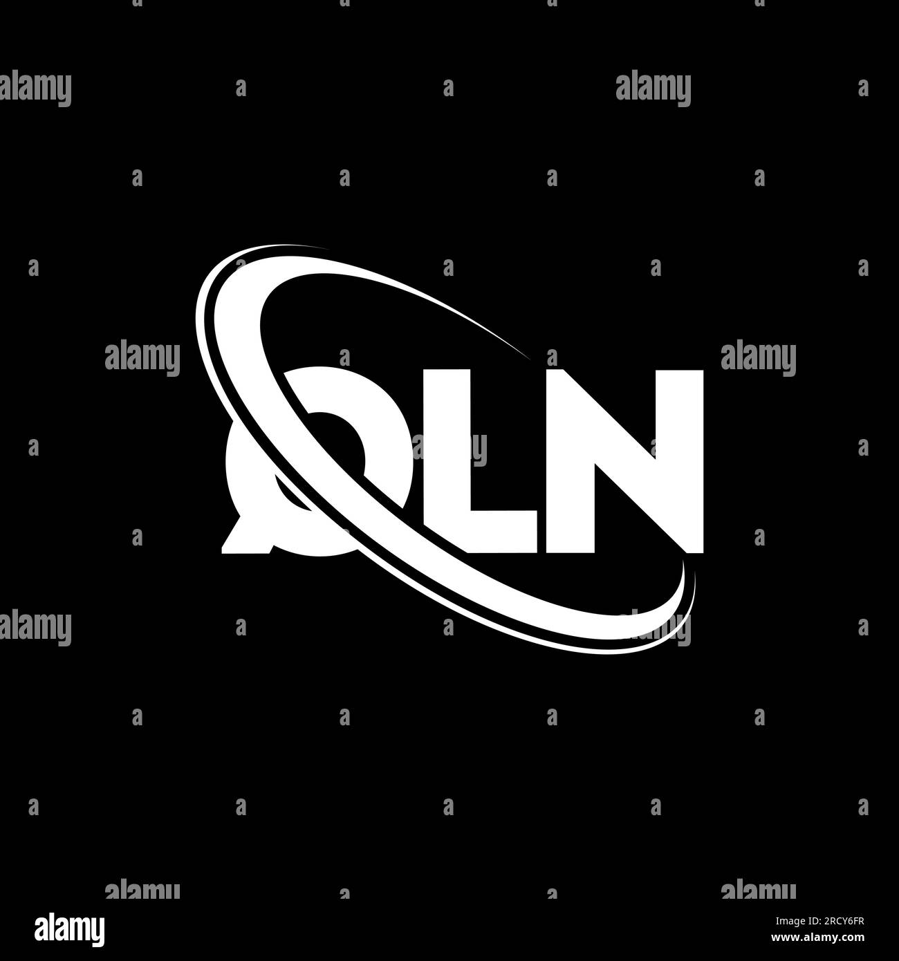 Qln technology logo Stock Vector Images - Alamy