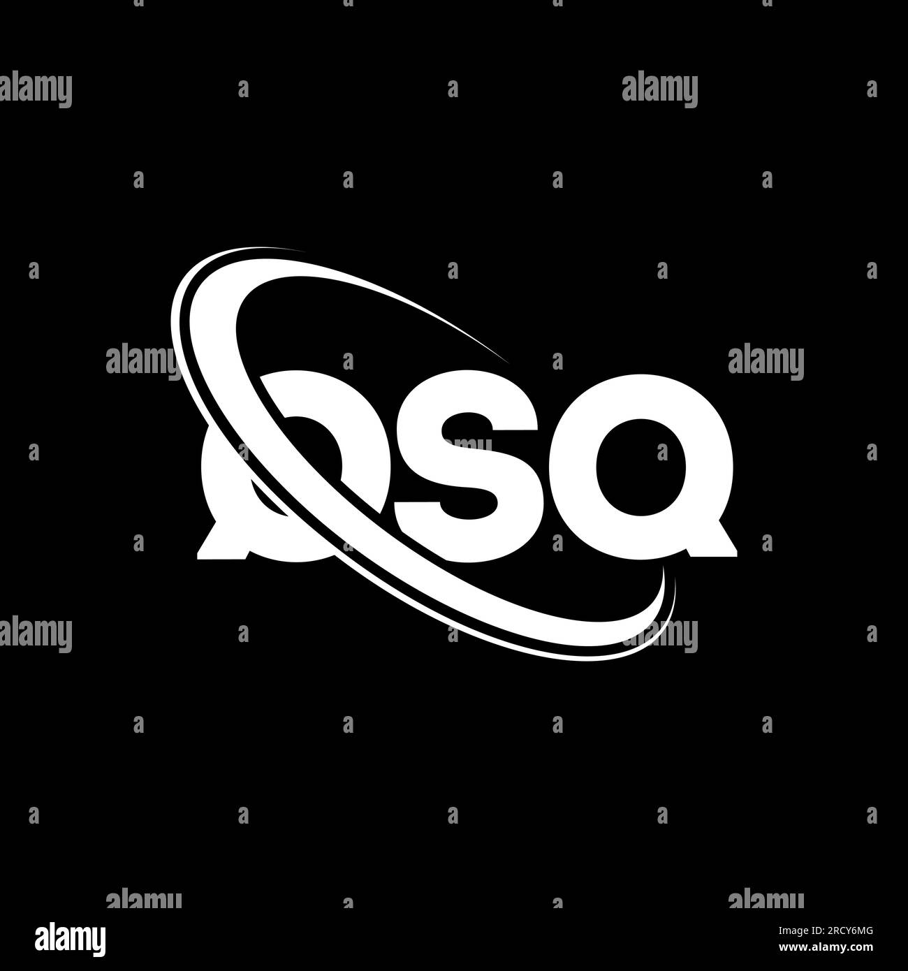 Qsq logo design hi-res stock photography and images - Alamy
