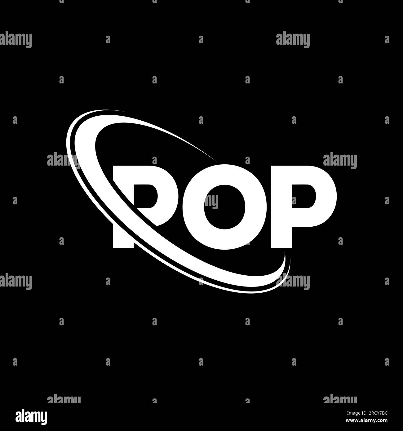 Pop marketing logo Black and White Stock Photos & Images - Alamy