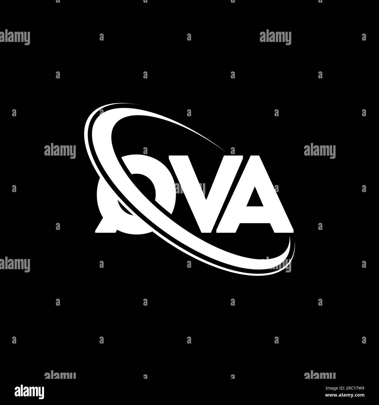Qva logo design hi-res stock photography and images - Alamy