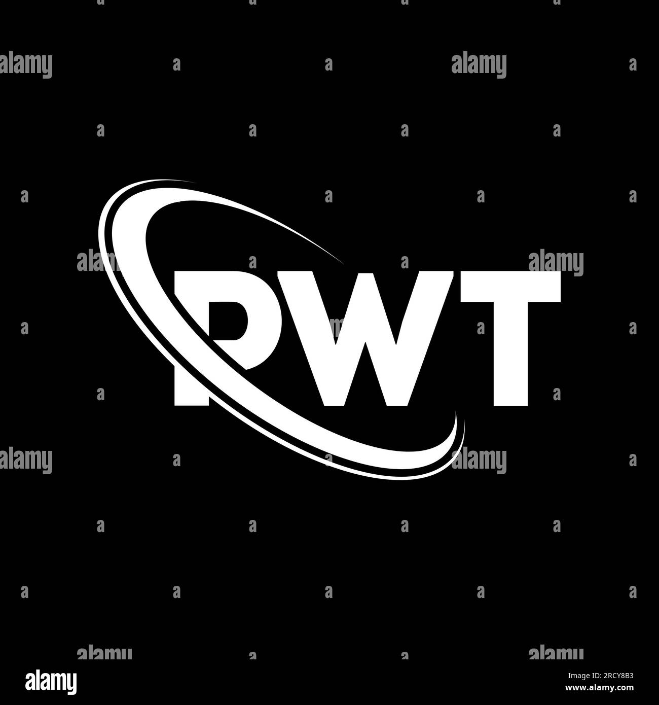 Pwt logo design Stock Vector Images - Alamy