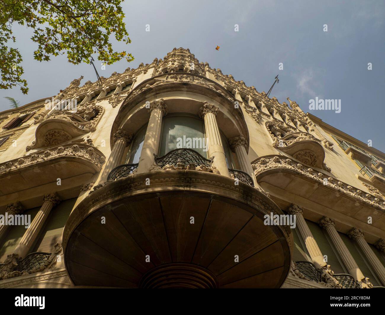 The casa batllo barcelona exterior detail gaudi masterpiece Stock Photo ...