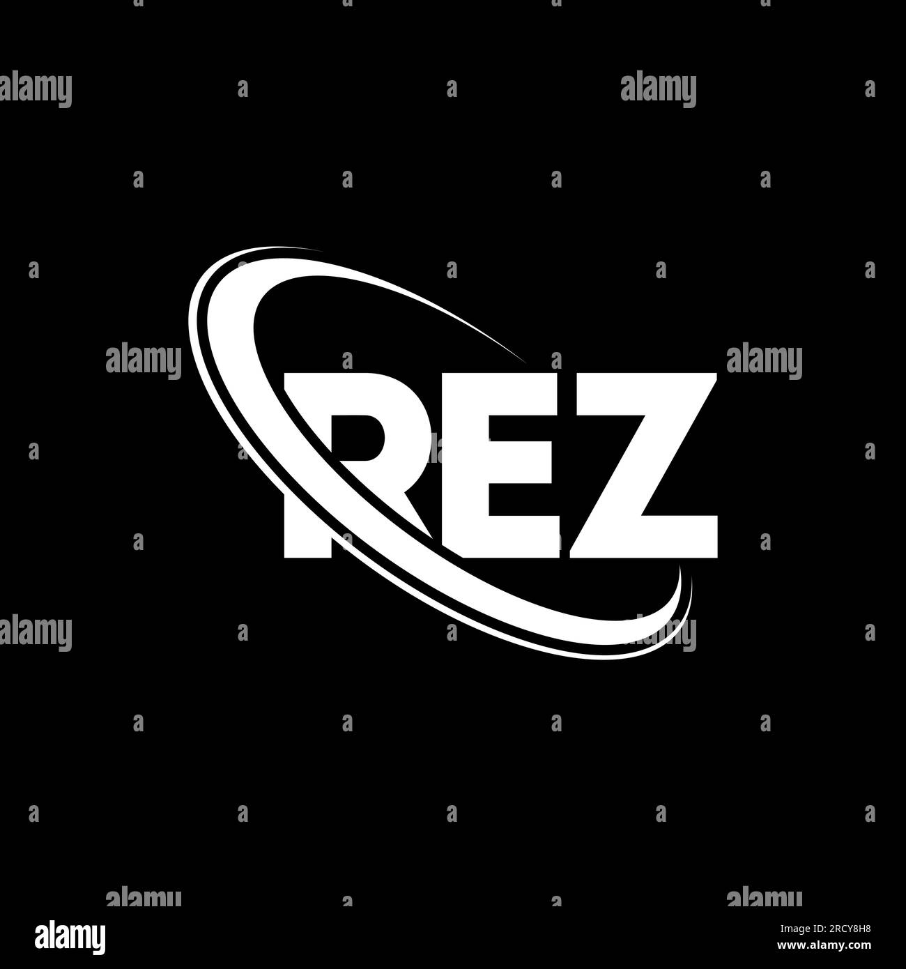 Rez technology logo Stock Vector Images - Alamy
