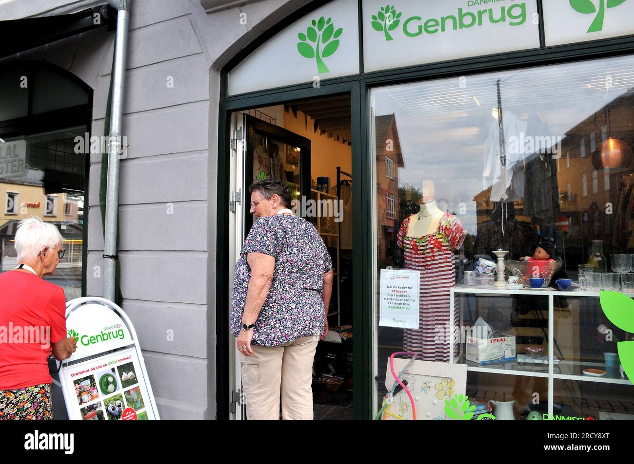 17 July 2023/ Senior female citizens valuteer works at Danmission's 2nd ...