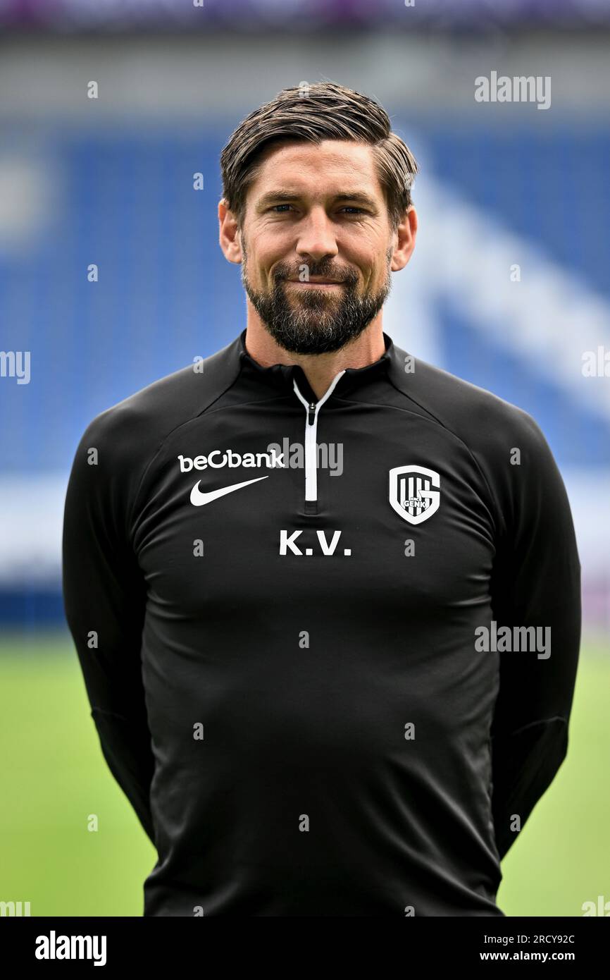 Genk's assistant coach Kevin Van Dessel poses for a portrait picture at ...