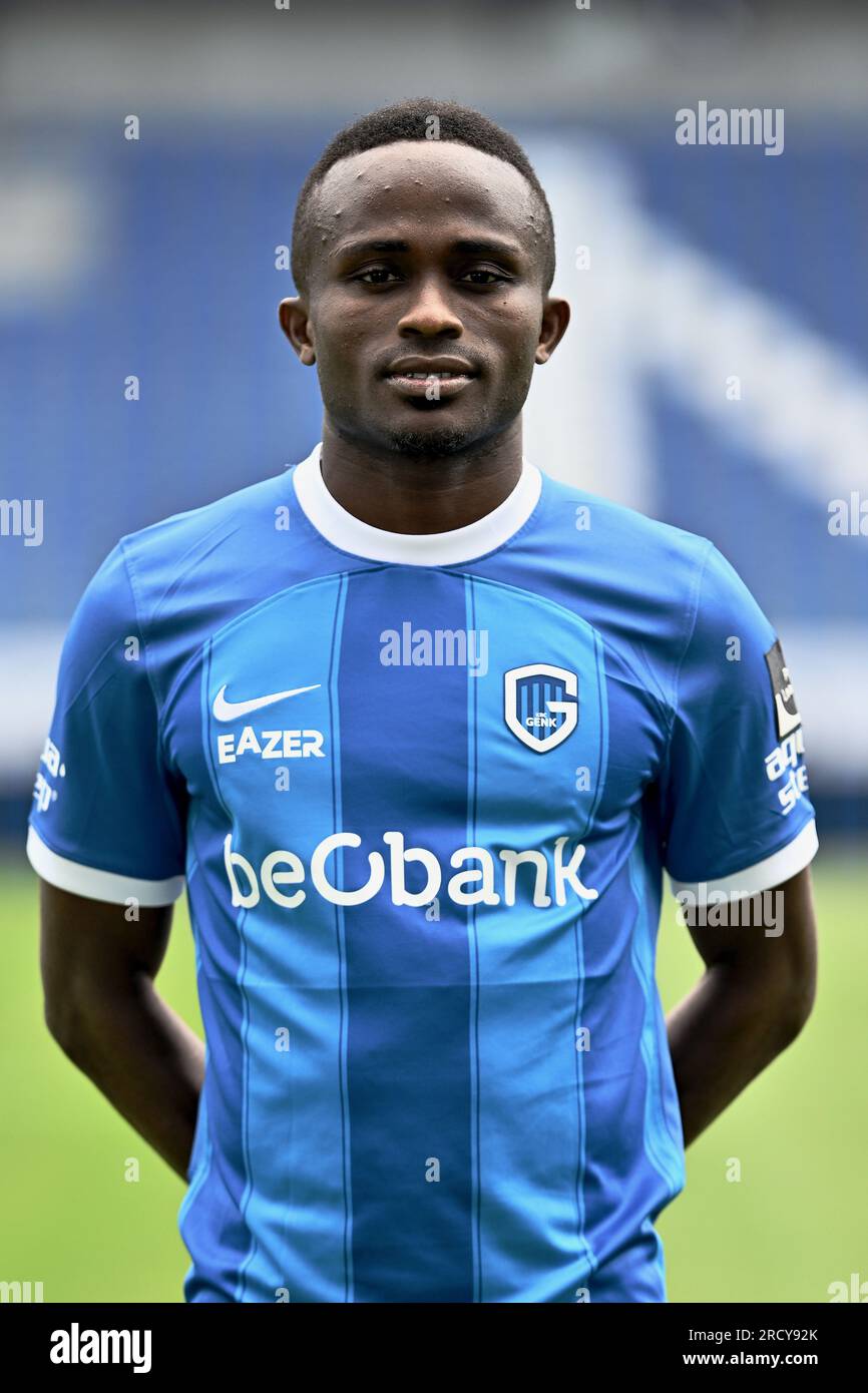 Genk's Yira Sor poses for a portrait picture at the 2023-2024 season ...