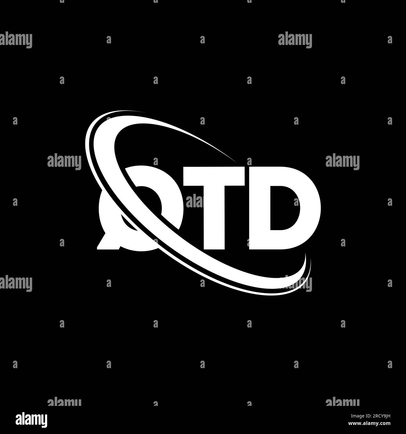 Qtd logo design hi-res stock photography and images - Alamy