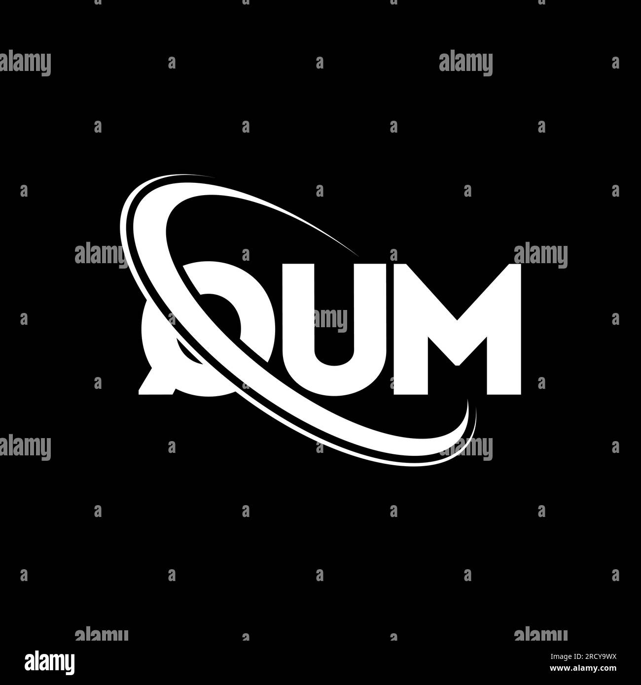 Qum marketing logo hi-res stock photography and images - Alamy