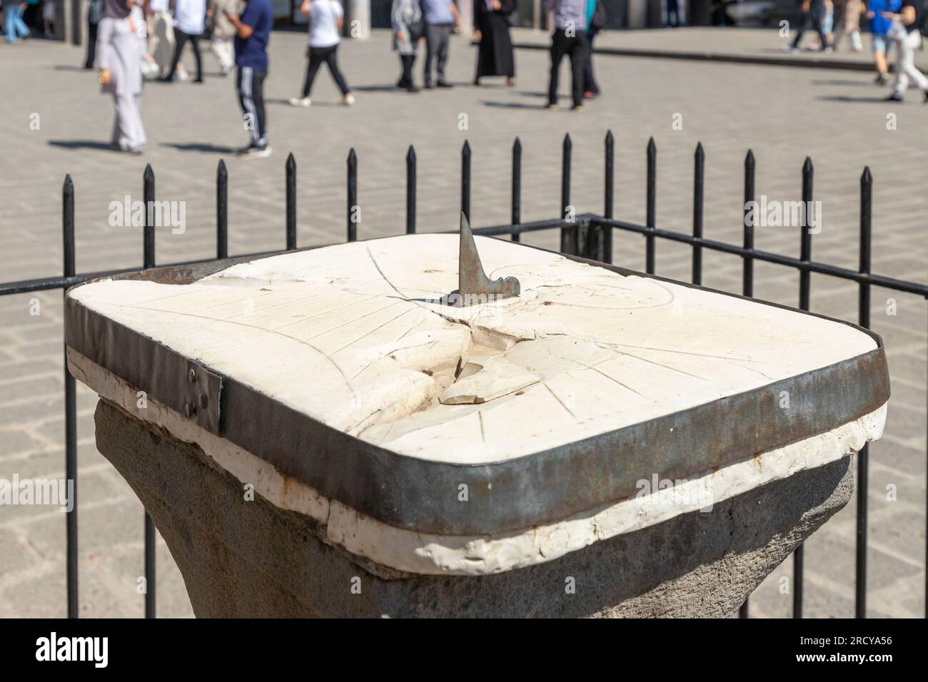 Diyarbakir Ulu Mosque, located in Turkey, is a historical monument located on the walls of ...