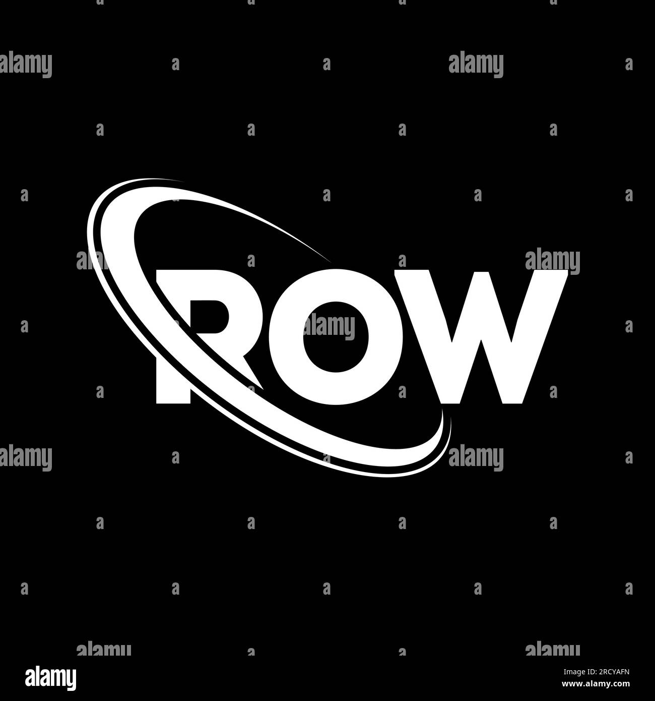 Row technology logo Stock Vector Images - Alamy