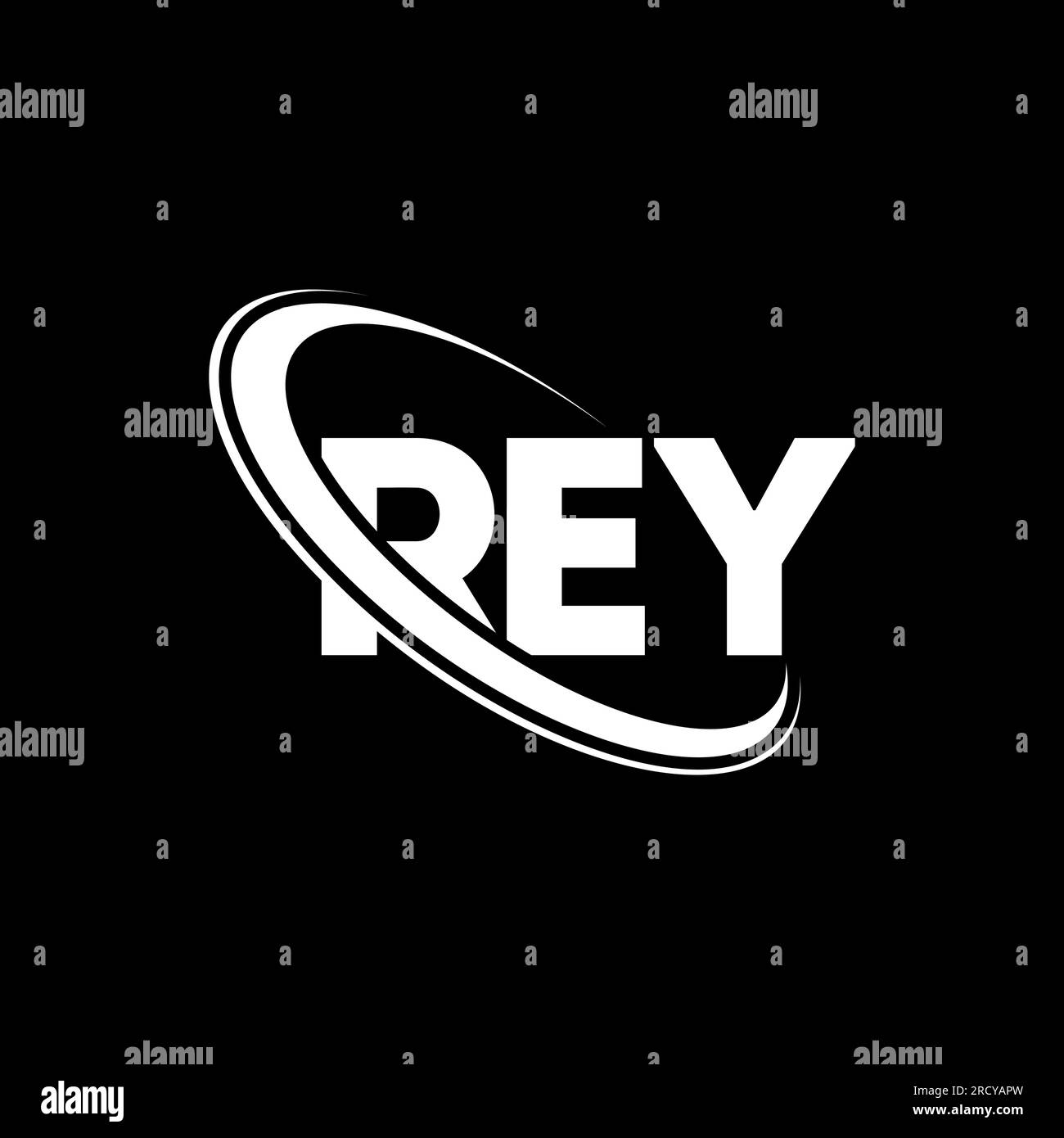Rey circle logo hi-res stock photography and images - Alamy