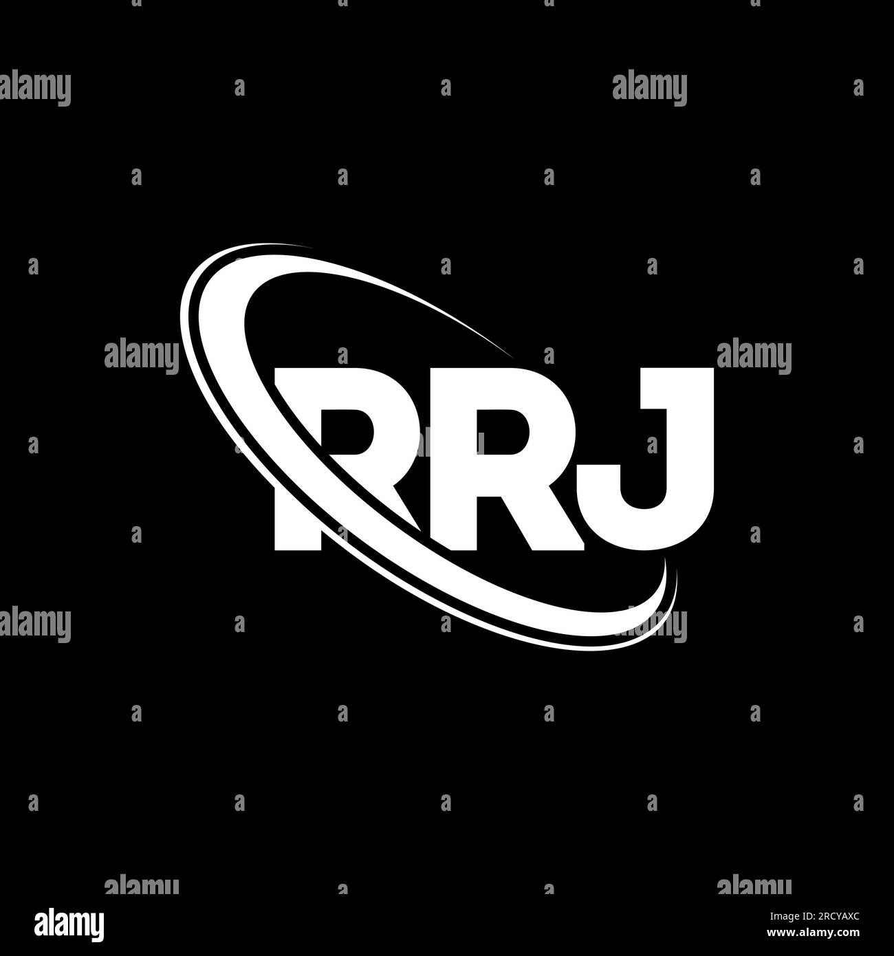 Rrj logo design hi-res stock photography and images - Alamy